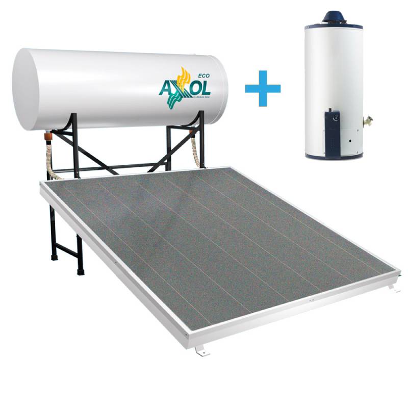 CALENTADOR SOLAR AXOL + BOILER DE RÁPIDA RECUPERACIÓN 1 A 2 PERSONAS ...
